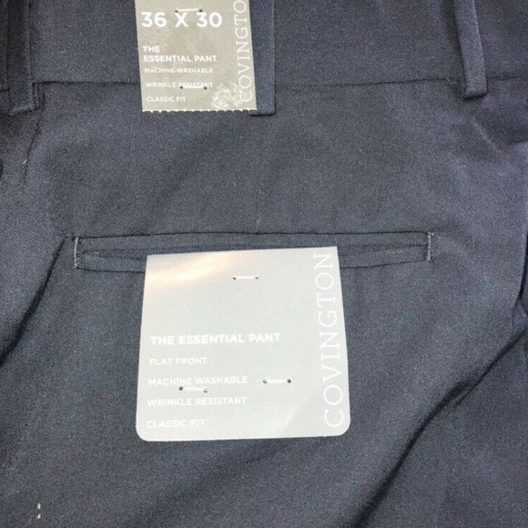 Covington | Pants | The Essential Classic Fit Dress Pant Nwt 36x3 ...